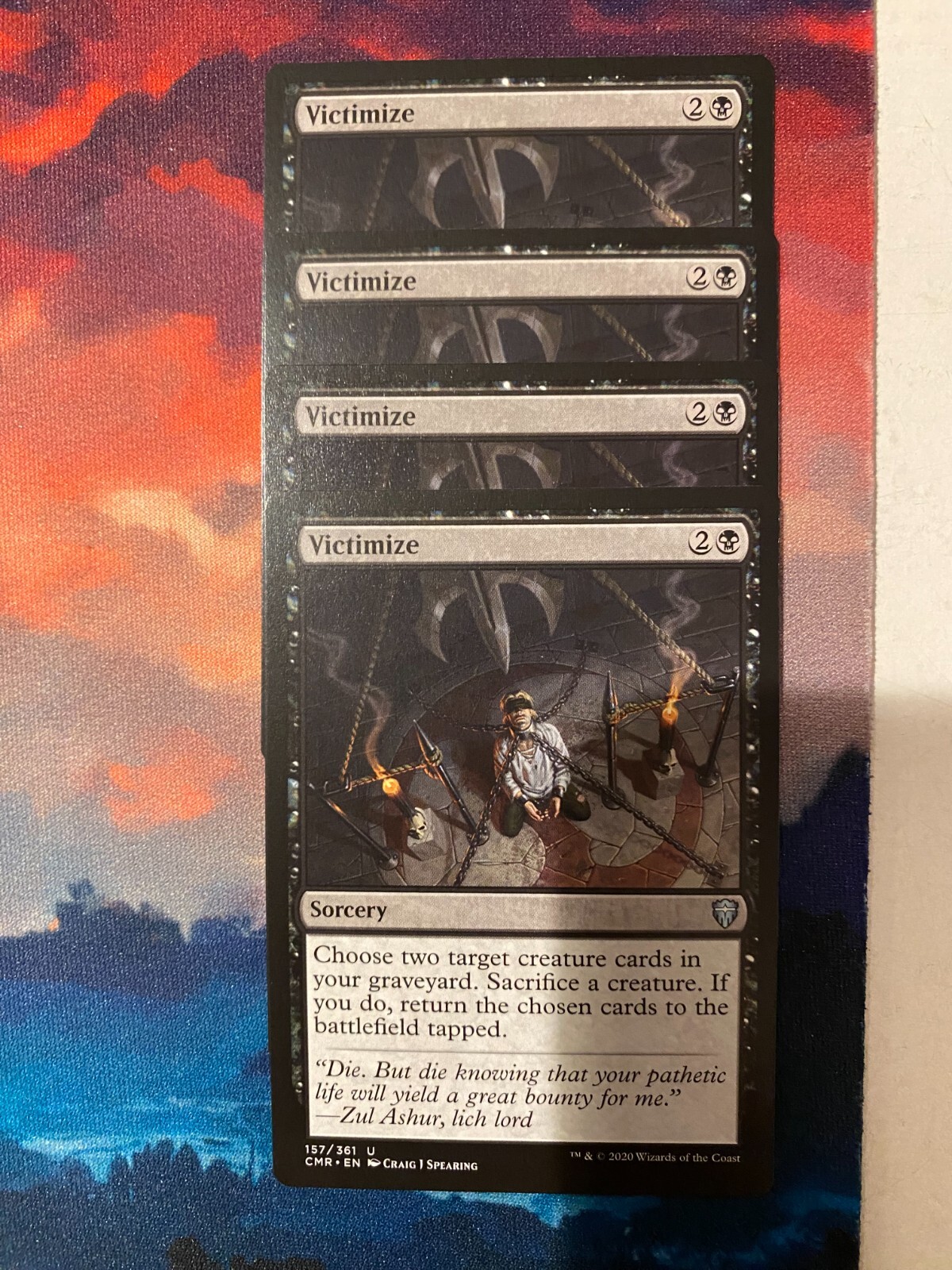 MTG Commander Legends Victimize x 4 | eBay