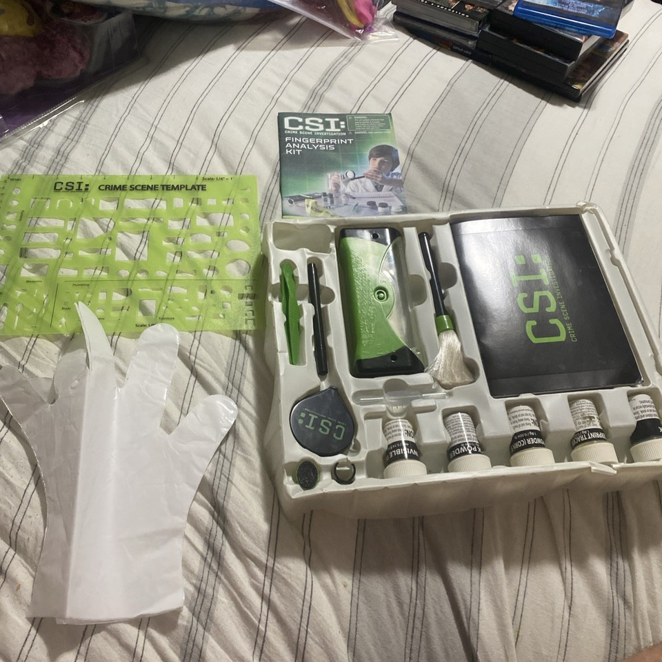 CSI Fingerprint Analysis Kit | eBay