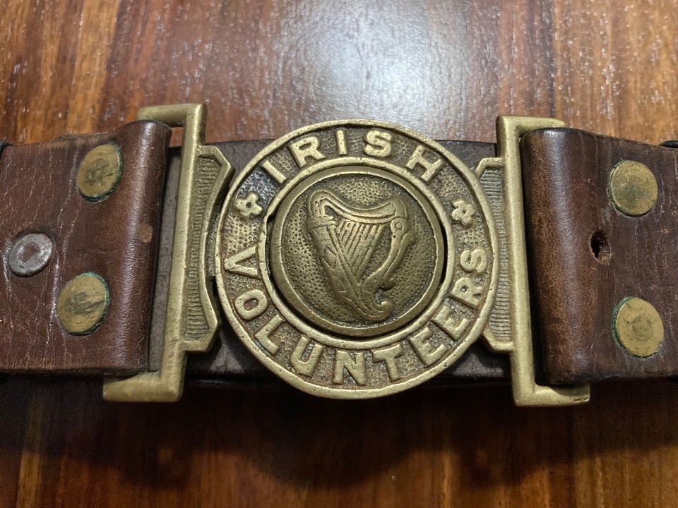 Original Irish Volunteers Belt and Buckle 1916 Easter Rising Irish ...