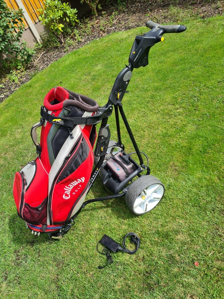 Powakaddy Freeway Sport Electric Golf Trolley | eBay UK