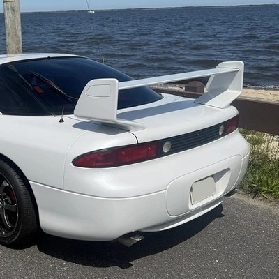 Unpainted Rear Trunk Spoiler Combat Wing for Mitsubishi 3000GT 1991 ...