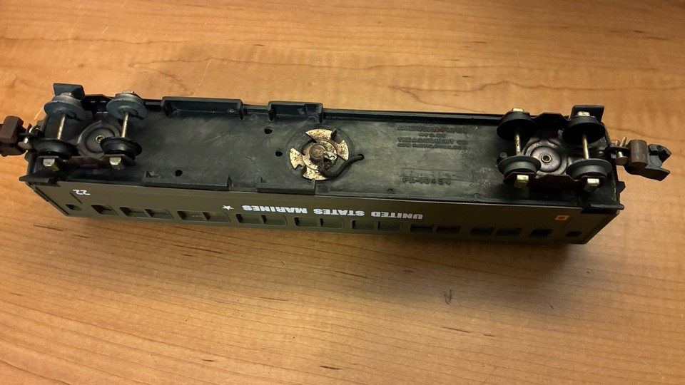 American Flyer USMC Custom Military Passenger Car | eBay