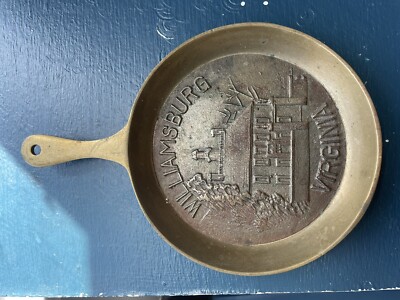 Vtg Brass Souvenir Virginia Fry Pan | eBay