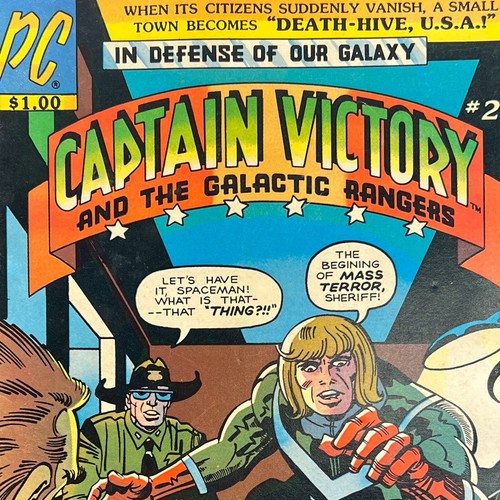 CAPTAIN VICTORY issue #2 — HIGH GRADE! — PACIFIC Comics, Bronze Age ...