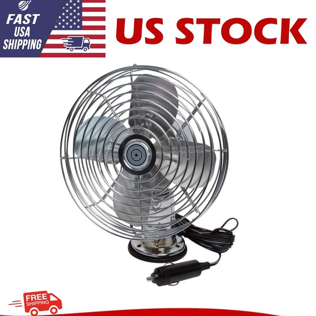 RoadPro RP-1179 12V Heavy Duty Metal 2 Speed Fan for sale online | eBay