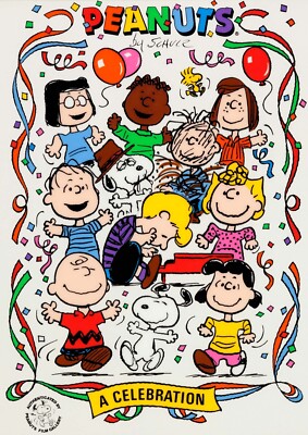 NEW Peanuts Cartoon Comic Book 90s TV Poster Print Canvas FREE SHIPPING ...