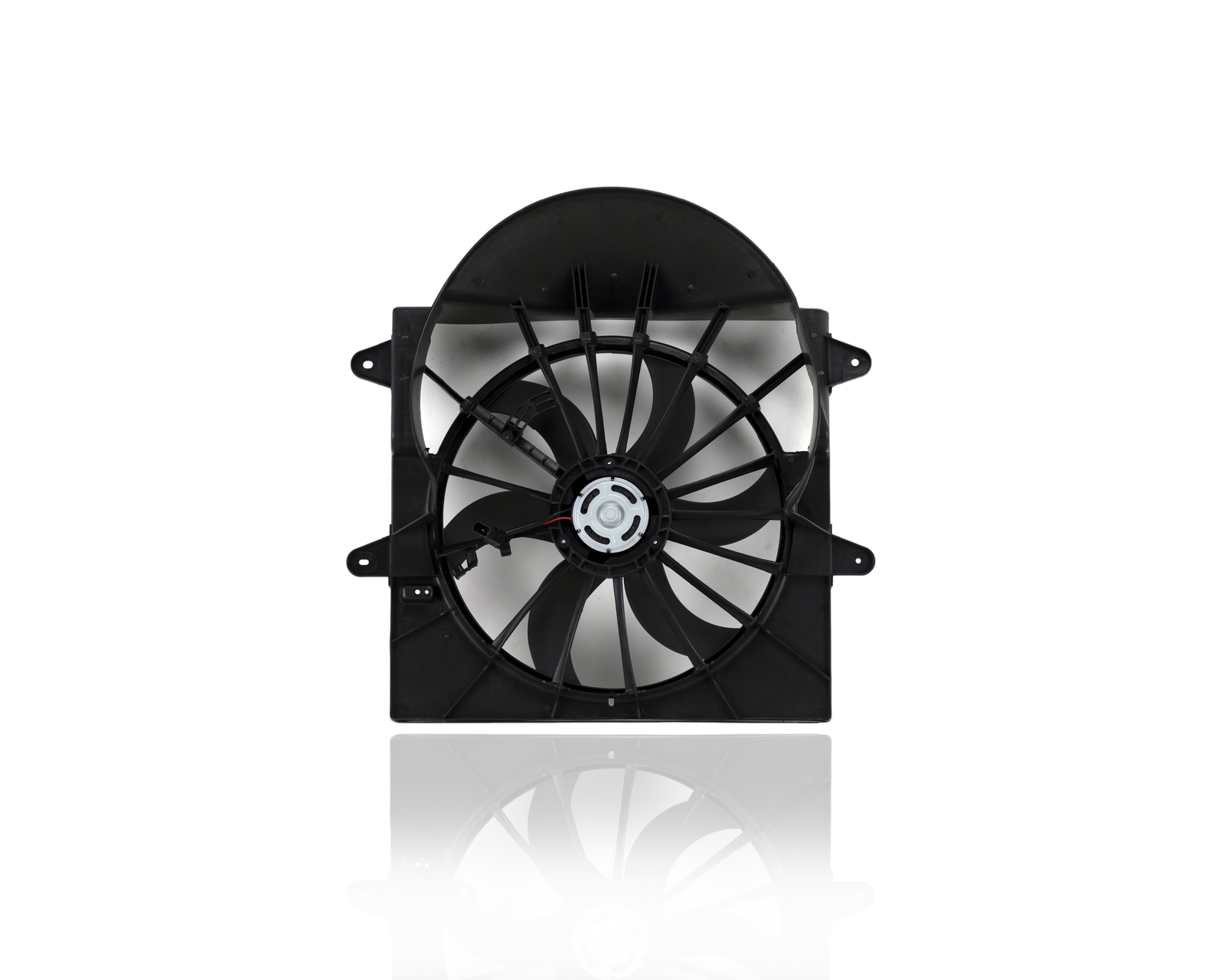 Dual Radiator & Condenser Fan For 5143208AA 05-10 Grand Cherokee 3.7/4 ...