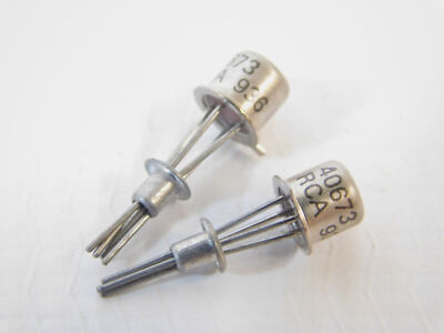 RCA 40673 Vintage Dual-Gate Mosfet N-Channel Transistor Pair (new old ...