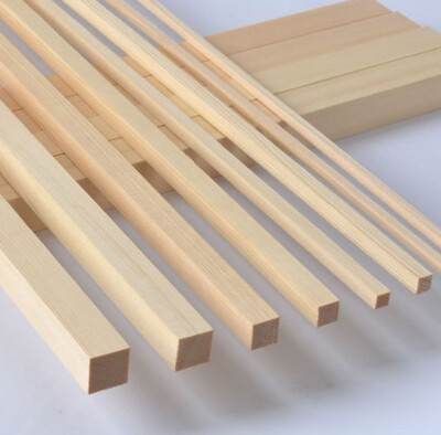 30CM Balsa Square Wood Stick DIY Model Handmade Hobby Crafts Supplies ...