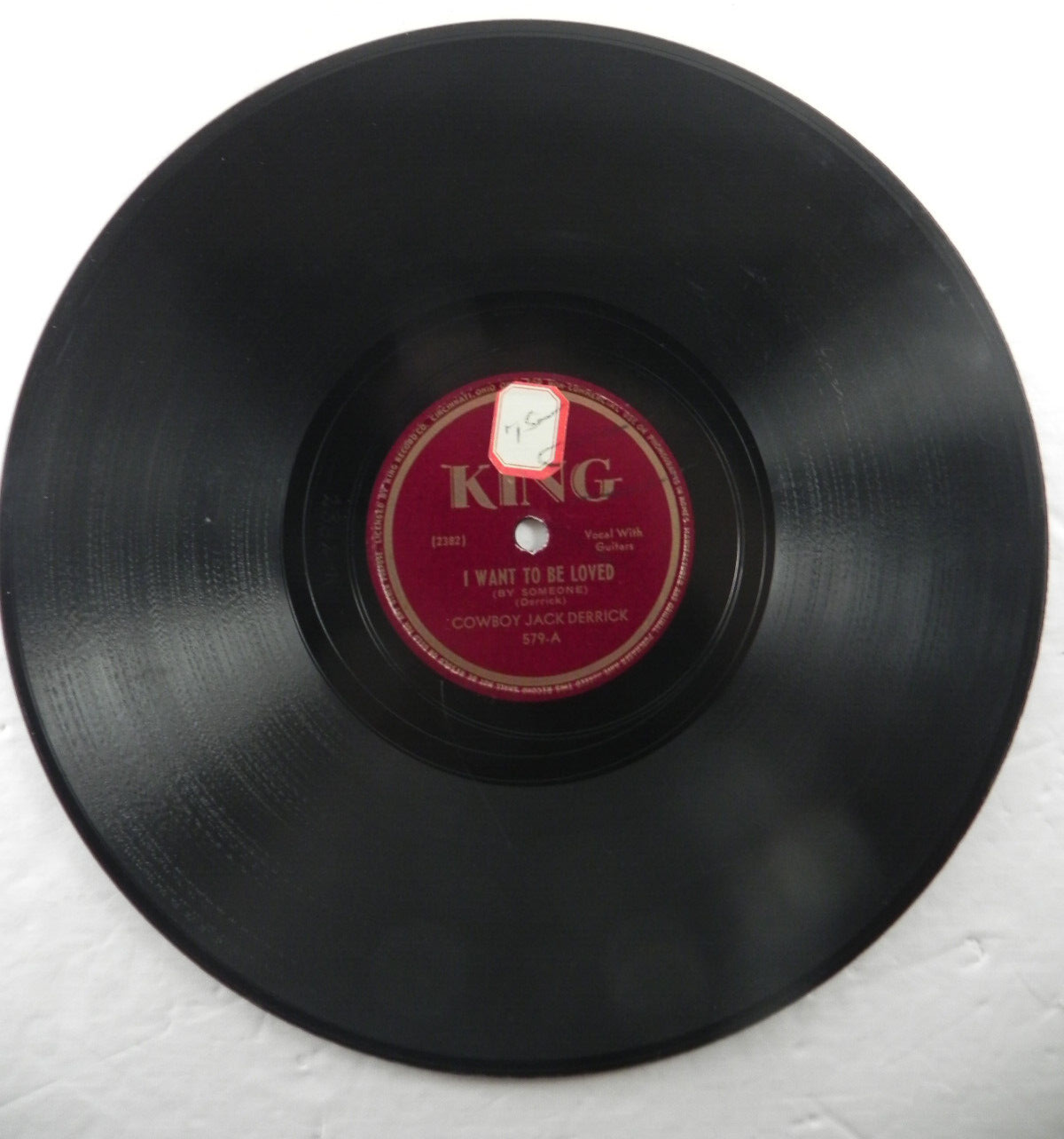 Cowboy Jack Derrick – I Want To Be Loved (By Someone) / A Mother's ...