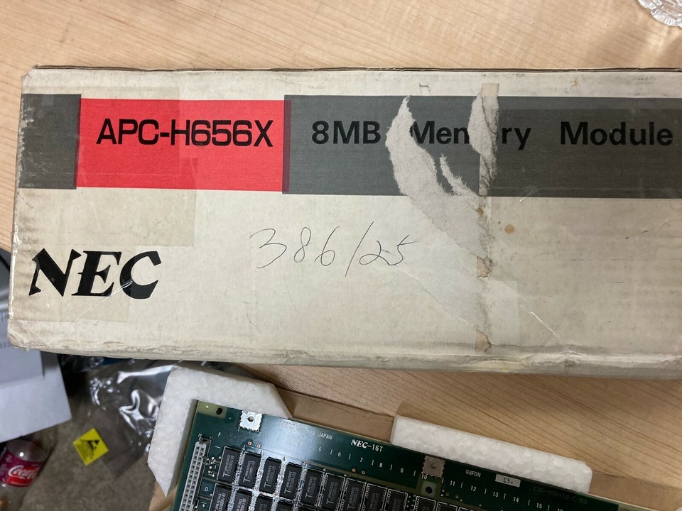 NEC APC-H656X 8MB Memory Module for 386/25 | eBay