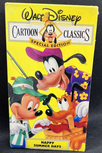 Walt Disney Cartoon Classics Special Edition - Happy Summer Days VHS ...