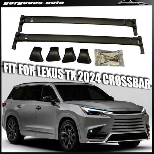 2Pcs 2024 2025 Lexus TX 350 500h 550h+ Roof Rack Cross Bars crossbar ...
