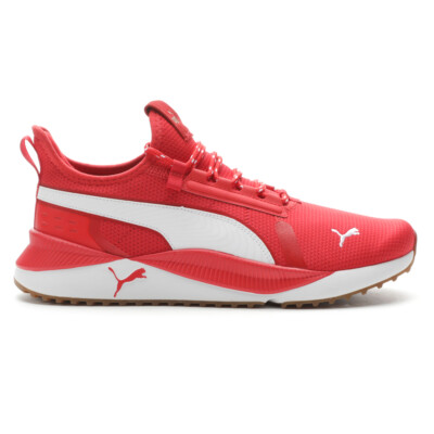 PUMA Pacer Future Street Lifestyle Lace Up Mens Red Sneakers Casual ...
