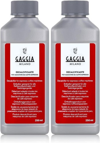 Gaggia Decalcifier Descaler Solution 250ml 2 Bottles 830423869362 | eBay UK