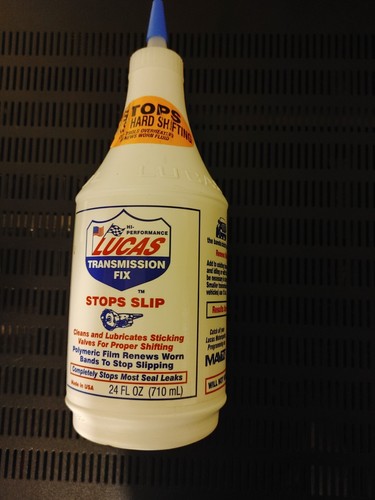 Lucas Oil 10009 Transmission Fix Stops Slip, No Harmful Solvents, 24 ...