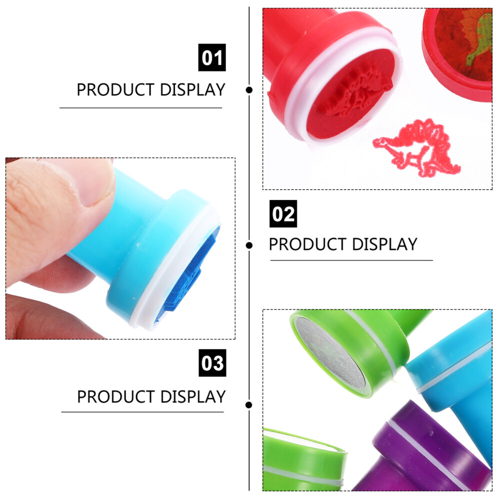 20 Pcs Children's Stamp Toy Stampers Dinosaur Party Supplies Animal | eBay