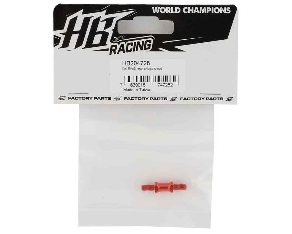 HB Racing D4 Evo3 Rear Chassis Rod [HBS204728] | eBay