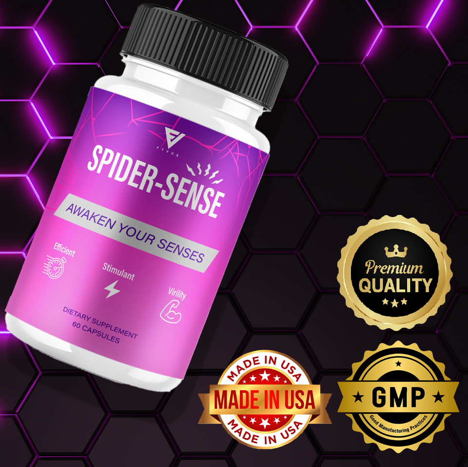 (5 Pack) Spider Sense Pills SpiderSense Supplement Max Strength (300 ...