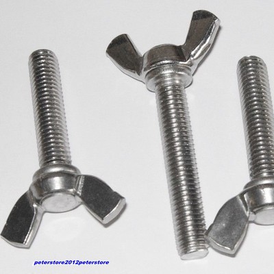 Flügelschrauben DIN 316 Edelstahl A2 Flügelschraube M3 M4 M5 M6 M8 M10 ...