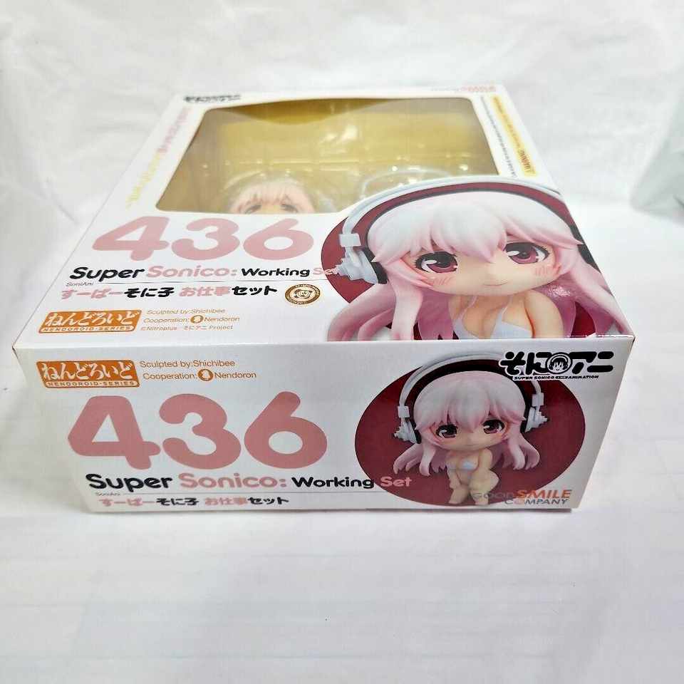 Nendoroid Super Sonico Figure Work Set SoniAni 436 Good Smile Company ...