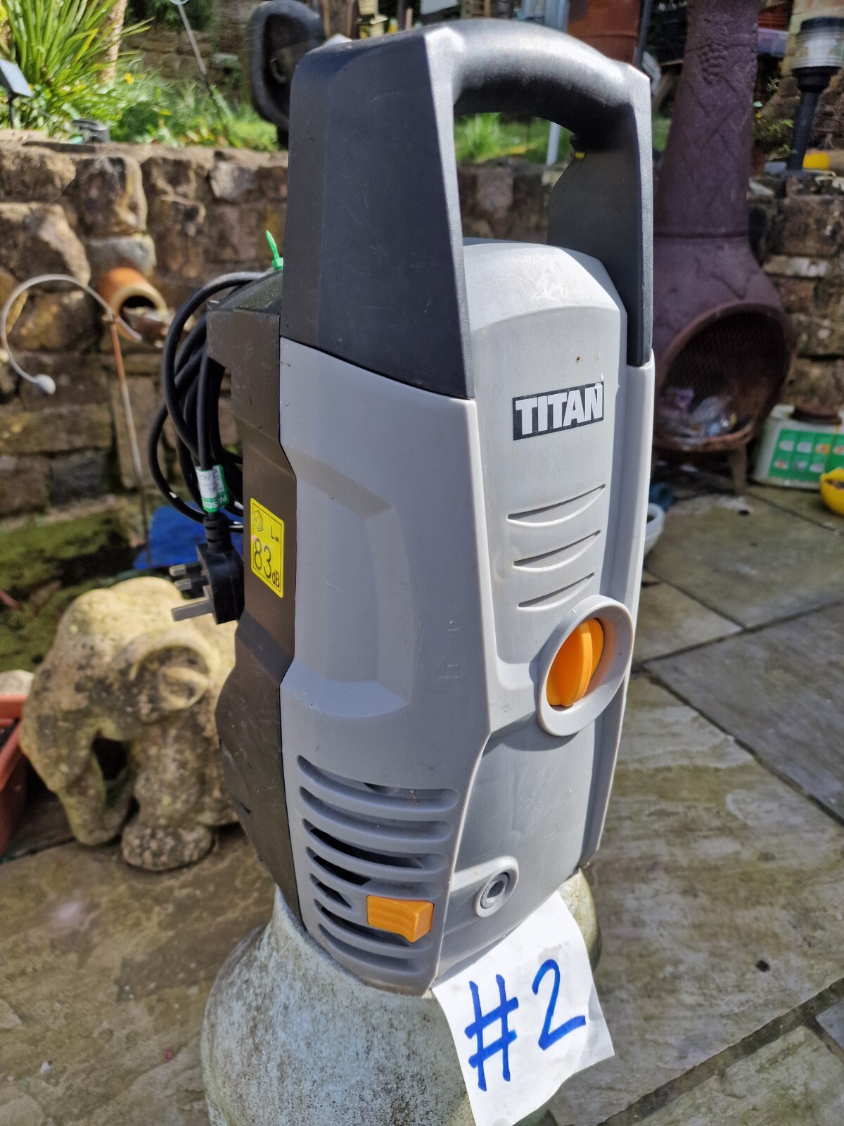 Titan TTB1300PRW 100bar 1300W 230V Electric High Pressure Washer for ...