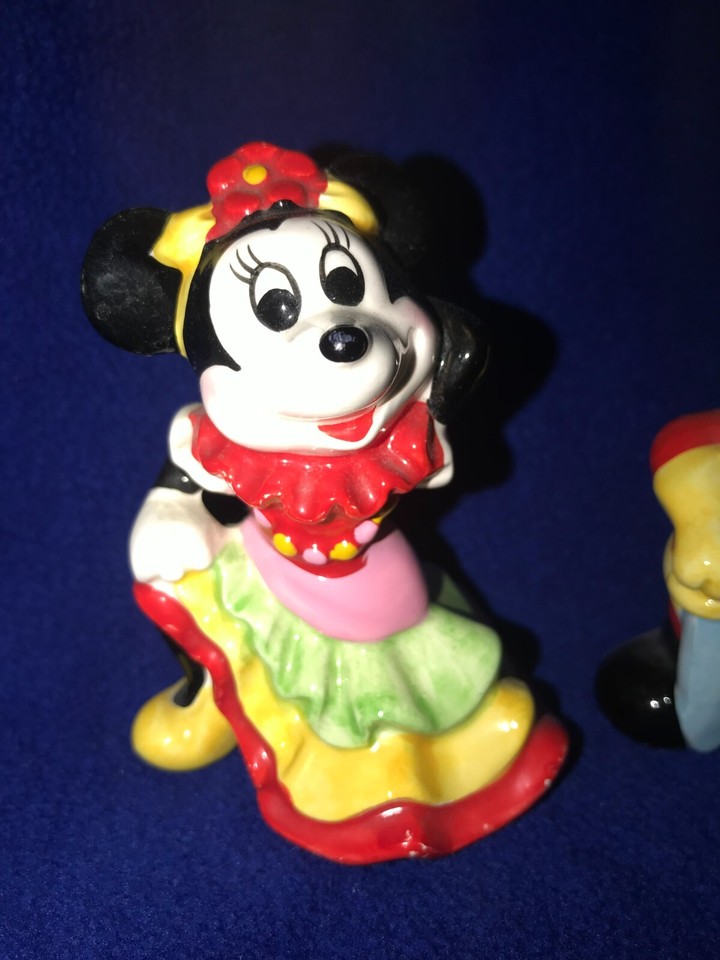 Flamenco Flair Mickey Mouse Minnie Mouse Ceramics 1980s Disney RARE | eBay