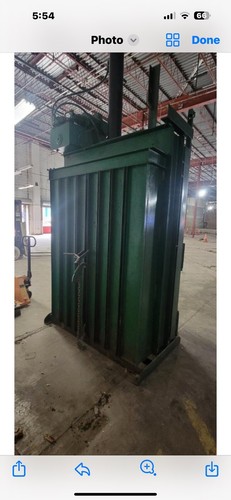Cardboard Baler Compactor, Industrial Commercial Equipment Garbage ...