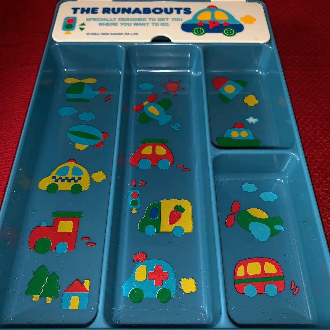 THE RUNABOUTS Retro DESK TRAY 1989 Sanrio Boys kawaii Cute JAPAN Made ...