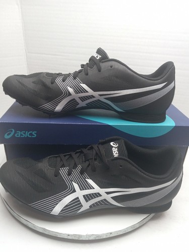 Asics Hyper MD 6 Track & Field Cleats Black/White Spikes Running Mens ...