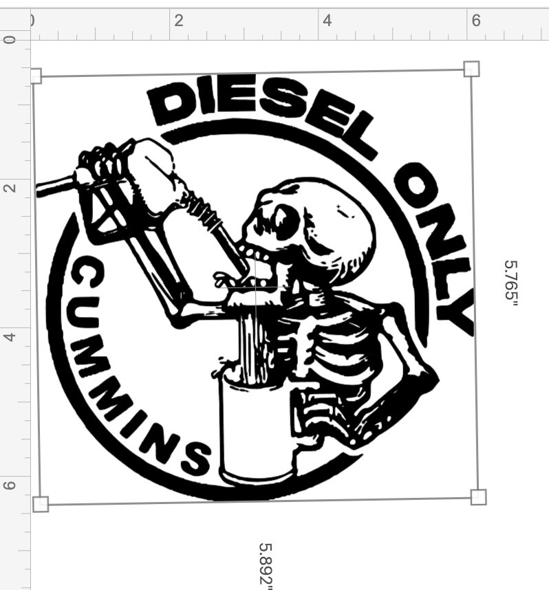 Cummins Diesel Stickers