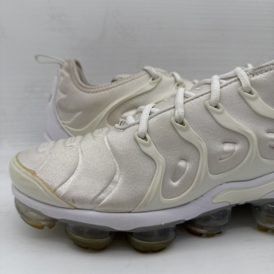 Nike Air Vapormax Plus Vm Men's Size 12.5 Running Shoes White Pure ...