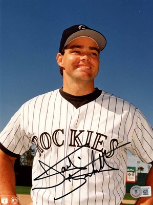 Dante Bichette Autographed Colorado Rockies 8x10 Photo Beckett 50583 | eBay