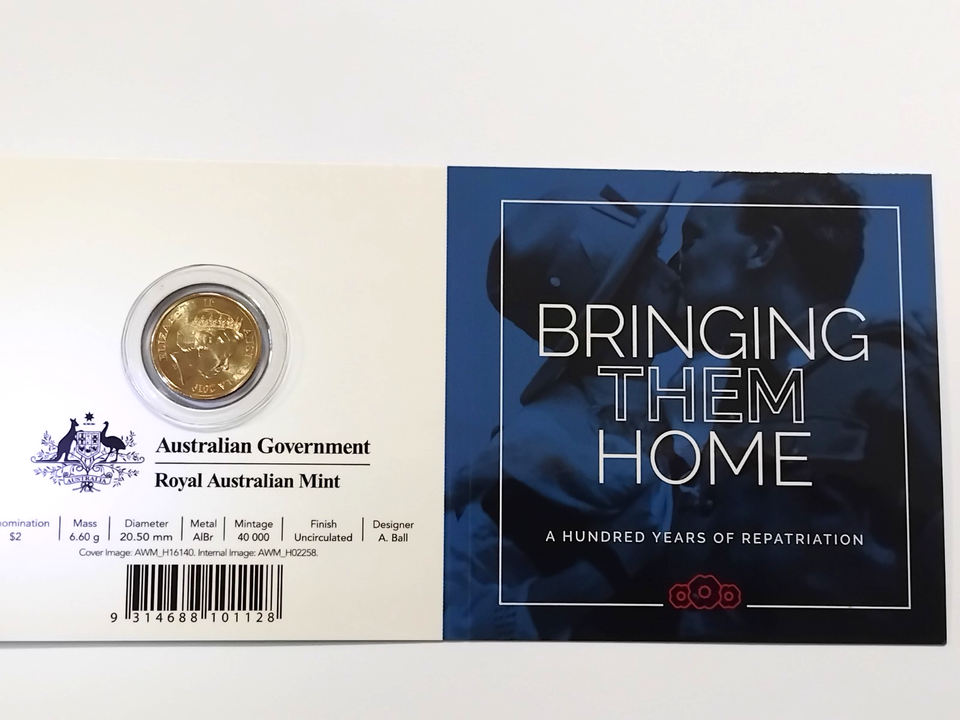 2019 100years of Repatriation $2 "C" Mint Mark coin UNC | eBay Australia