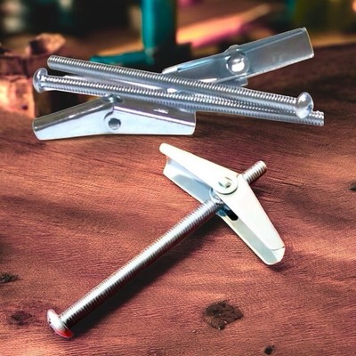 CAVITY TOGGLE HOLLOW WALL FIXINGS SCREWS BOLT PLASTER BOARD RAW PLUGS ...