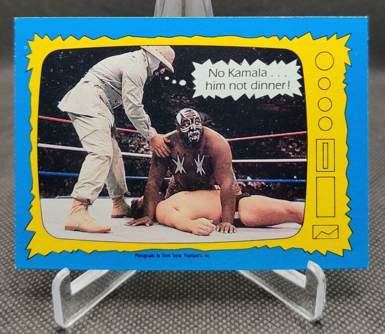 1987 Topps WWF #70 Kamalan and Kimchee wrestling card | eBay