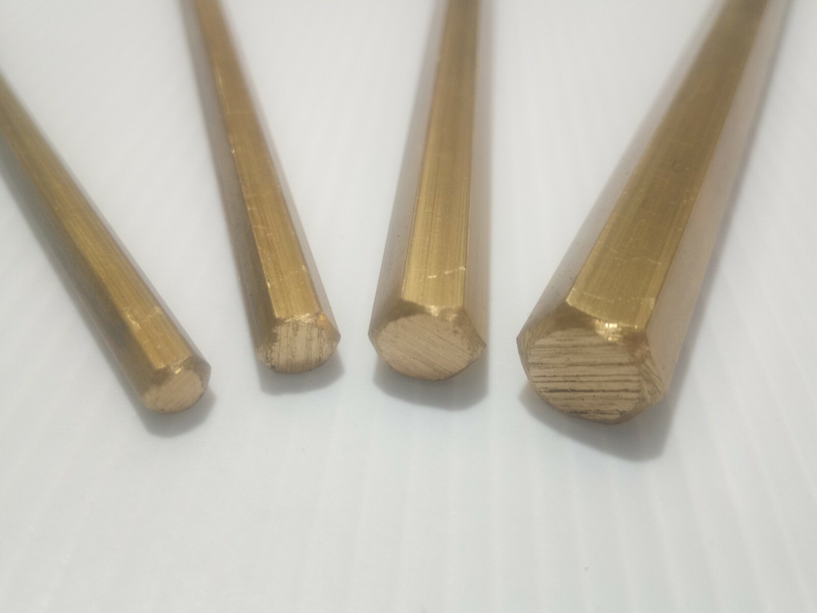 300mm Lengths CZ121 Brass Hexagonal Bar Rod 5mm 6mm 8mm 10mm 12mm Free ...