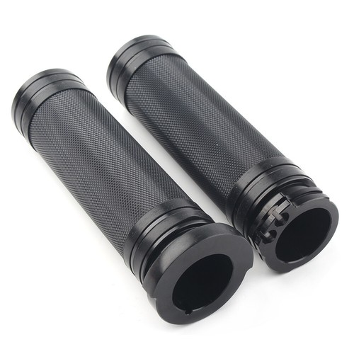 1" Black Hand Grips For Harley Dyna Sportster Electra Glide Softail ...