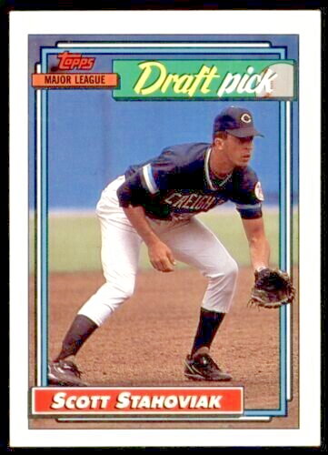1992 Topps Draft Pick #66 Scott Stahoviak Third Base FREE shipping | eBay