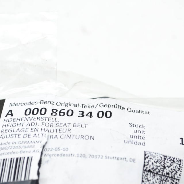 MERCEDES-BENZ GLE W167 Front Left Seat Belt Height Adjuster A0008603400 ...