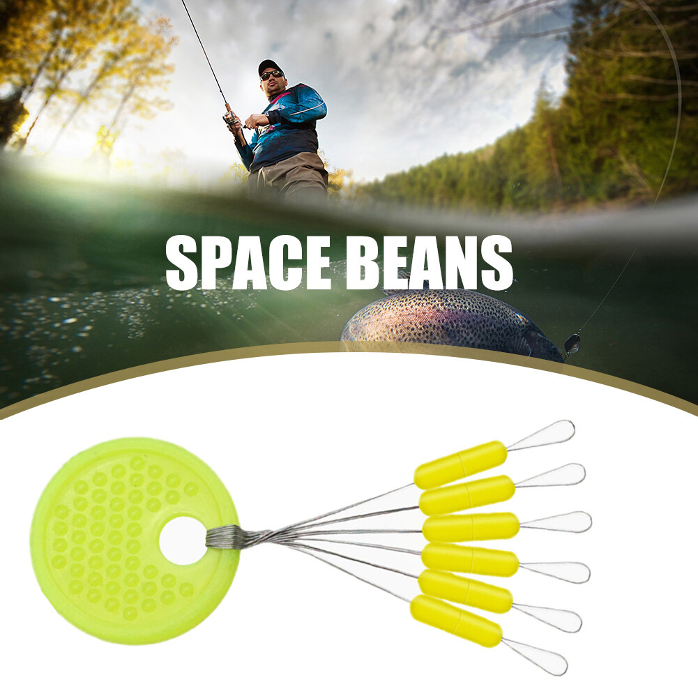 EY# Rubber Space Beans Float Stops Space Beans Fishing Line Accessories ...