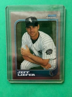 1997 Bowman Chrome Baseball Card #109 Jeff Liefer, White Sox | eBay
