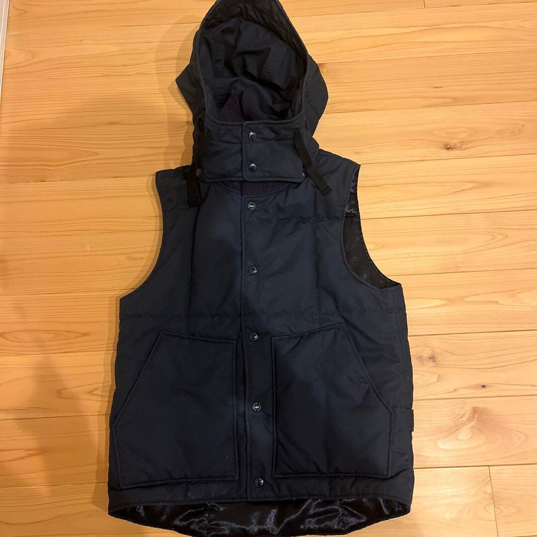 Engineered Garments Primaloft Hood Vest Jacket Blouso… - Gem