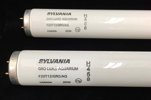 Light Bulbs Sylvania A 458 Gro - Lux Aquarium Pair Set 2 WORKS ...