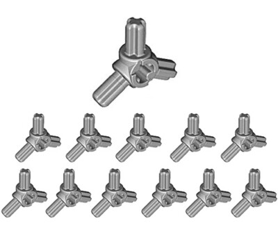 12 LEGO Axle Connector Hubs with 3 Axles (technic,propeller,airplane ...