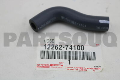 Toyota 1226274100 Genuine OEM Hose Ventilation No.2 | 12262-74100 ...