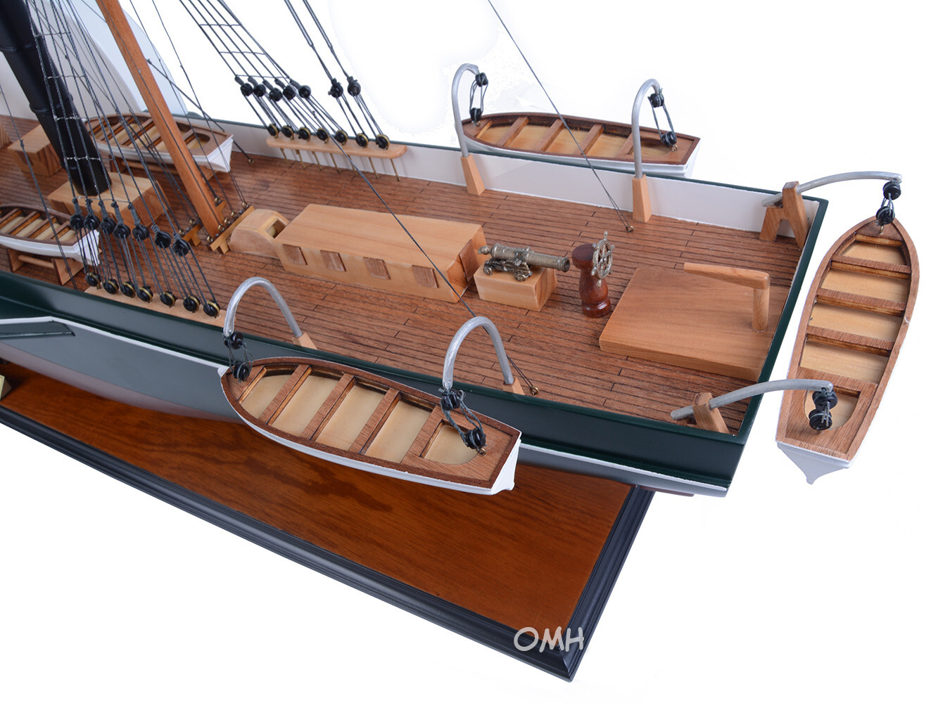 Nemesis 1839 British Steam Paddle Frigate Wood Tall Ship Model 55 ...