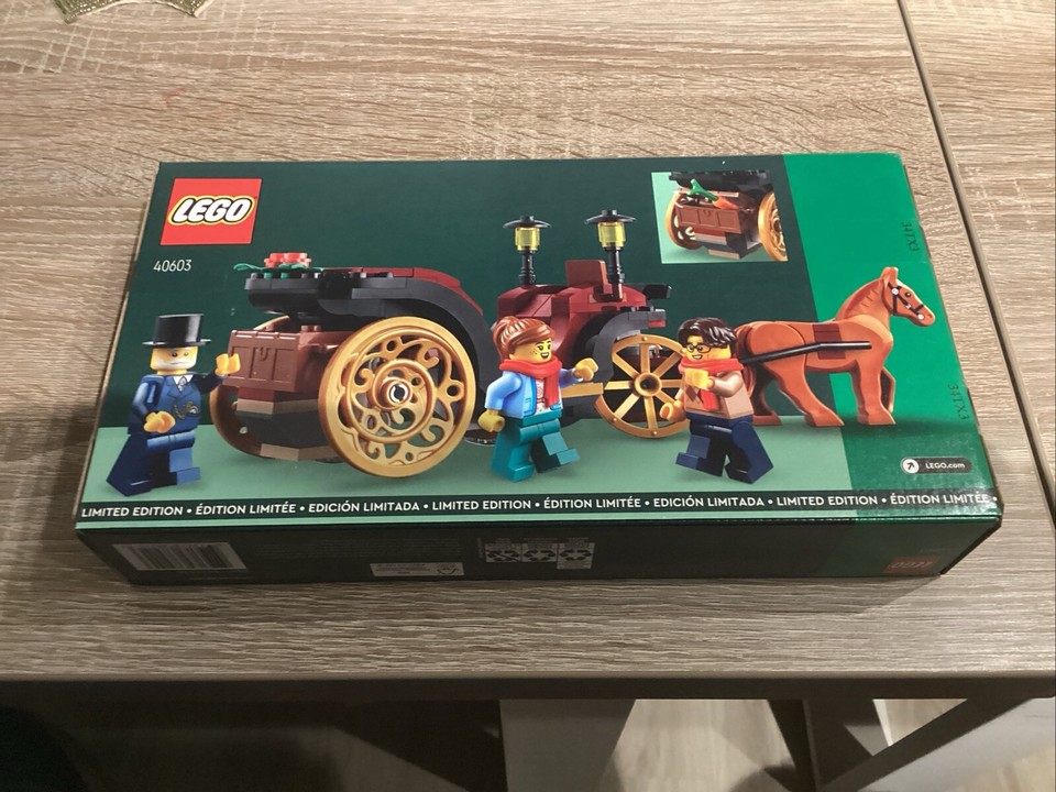 LEGO 40603 Wintertime Carriage Ride Limited Edition Promotional Set New ...