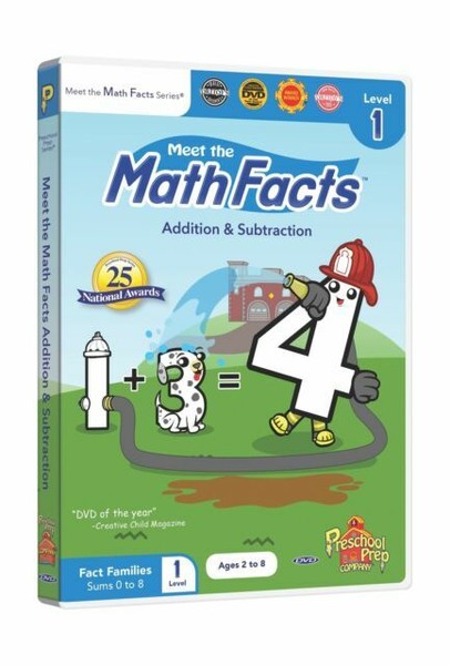 Meet the Math Facts: Addition Subtraction - Level 1 (DVD, 2015) for ...