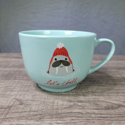 Paper Source 2016 Let's Chill Walrus Mug | eBay